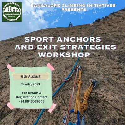 Sport Anchors and Exit Strategies Workshop - BCI - Zen Mountain