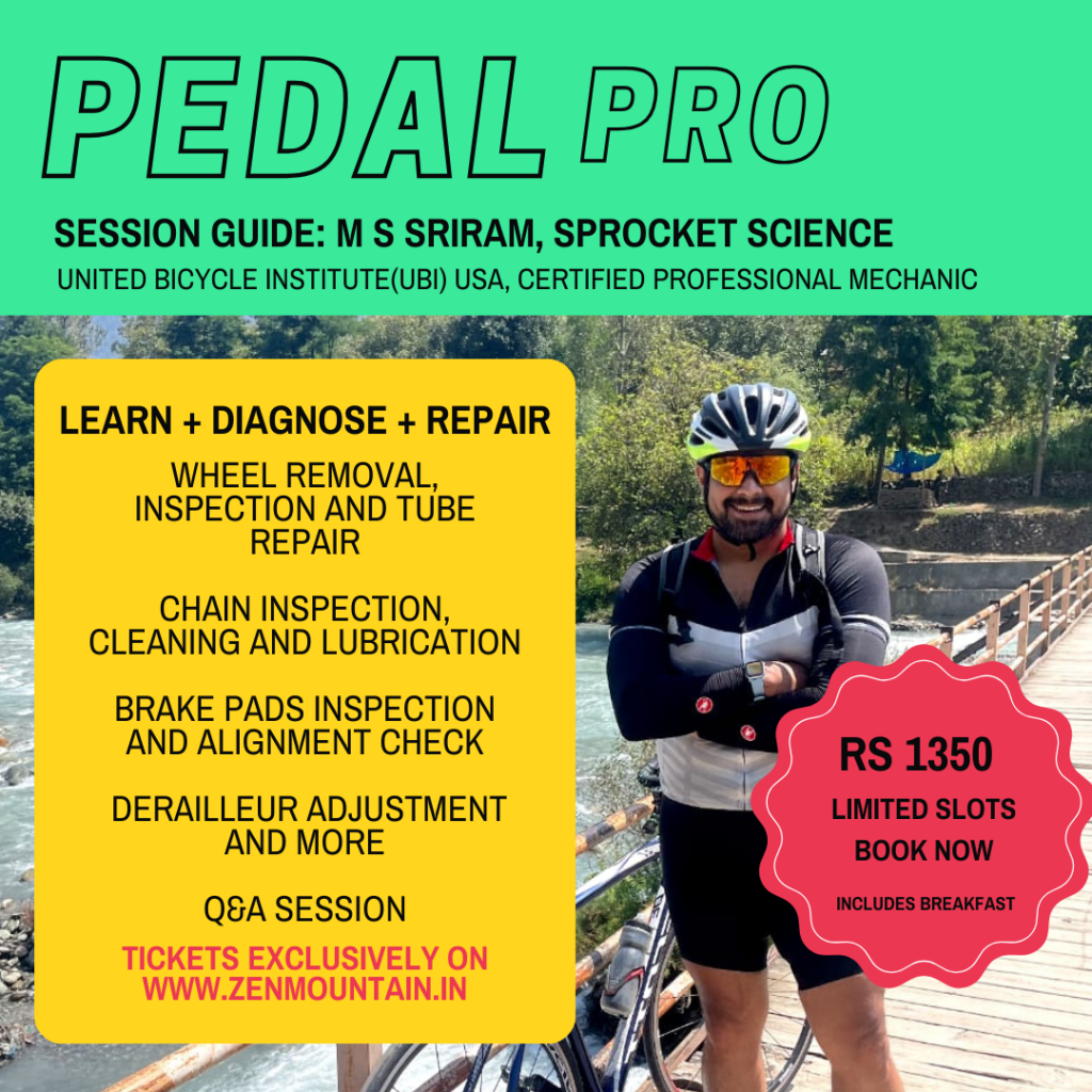 Pedal Pro- Bicycle Repair Workshop - Zen Mountain